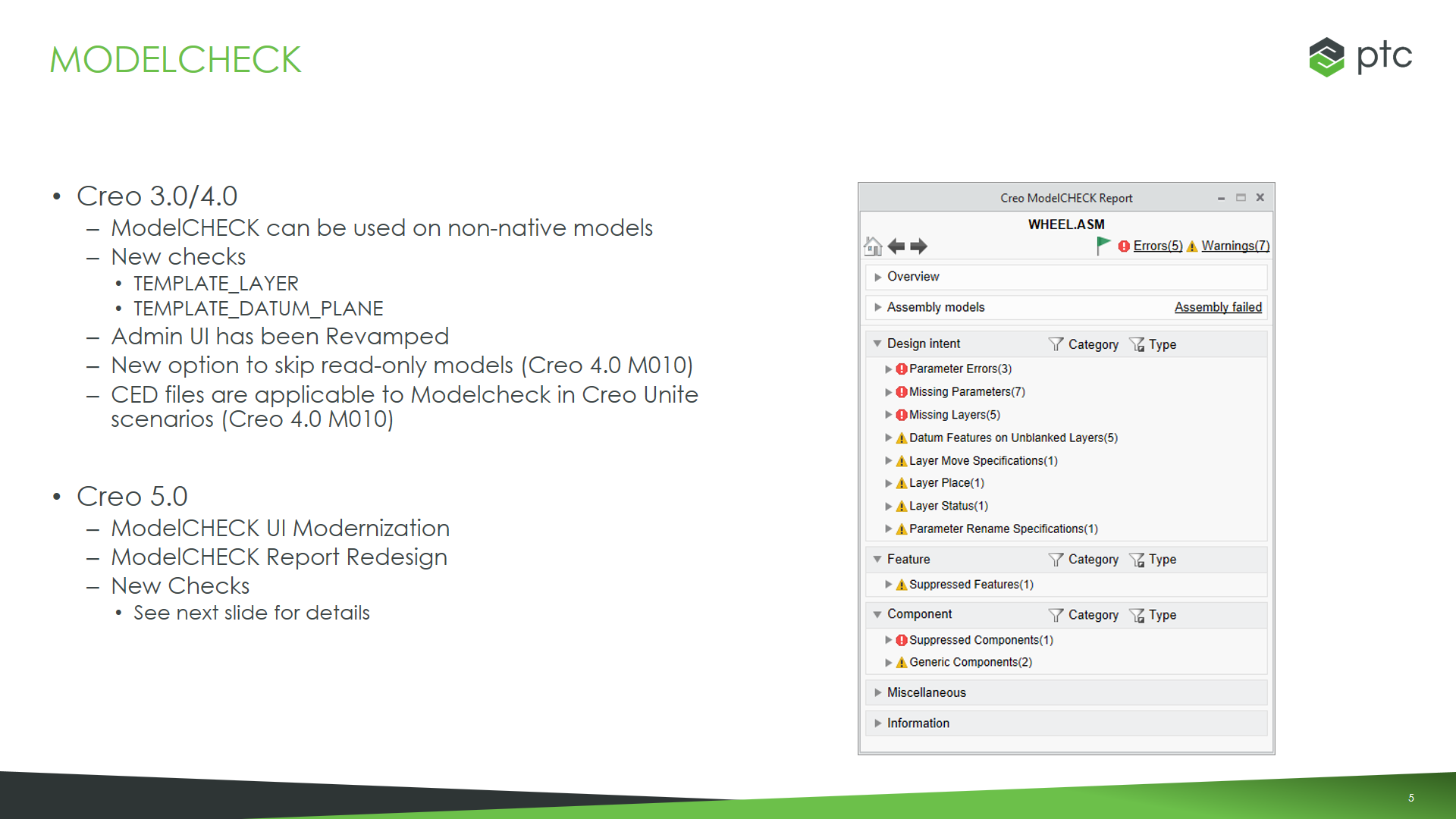Example data for MBD related ModelCHECK checks - PTC Community